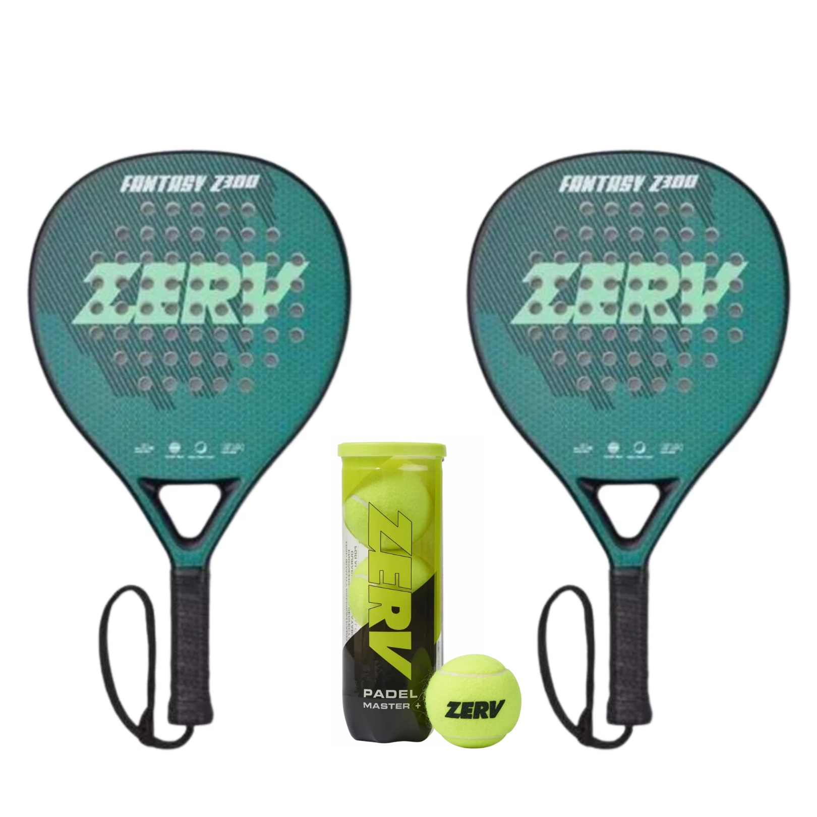 ZERV Padel Pakketilbud (ZERV Fantasy Z300 + ZERV Padel Master+) - ZERV